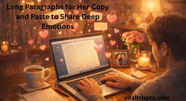 Long Paragraphs for Her Copy and Paste to Share Deep Emotions